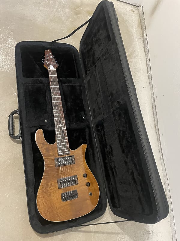 Soloway Swan 7 String 2007 - Oregon Myrtle Top | Reverb