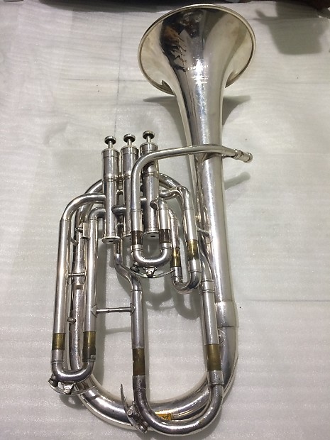 Besson Tenor horn 752 serial number 839696 | Reverb