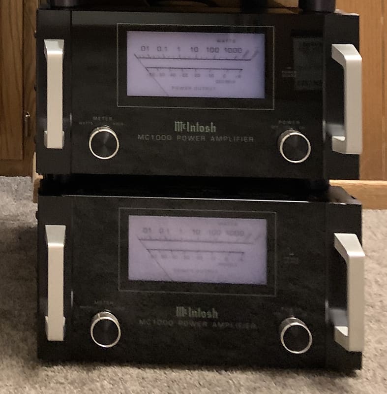 Used Mcintosh MC1000 Monoblock power amplifiers for Sale | HifiShark.com