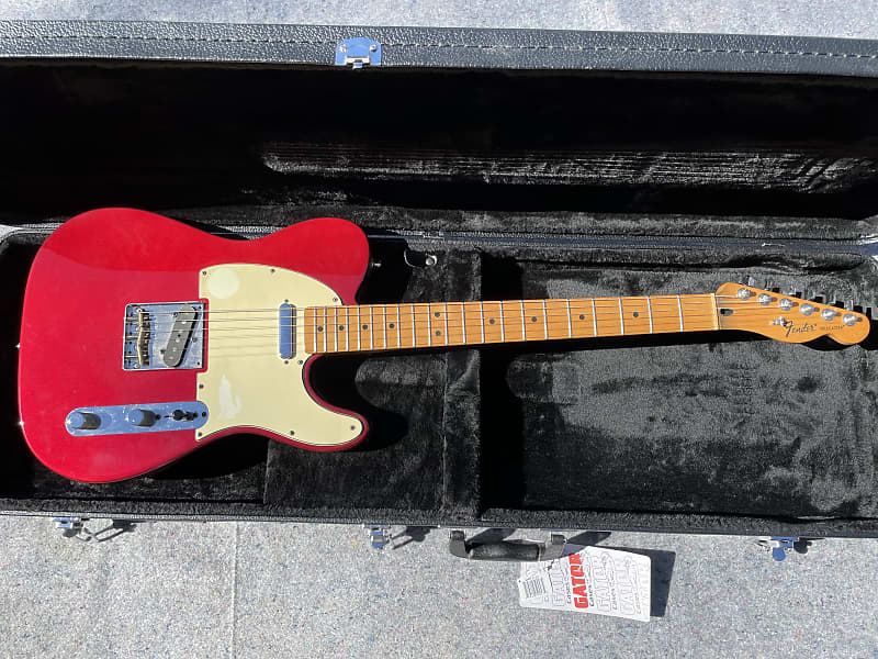 Fender Telecaster MIM 2013-2014 - Candy Apple Red | Reverb