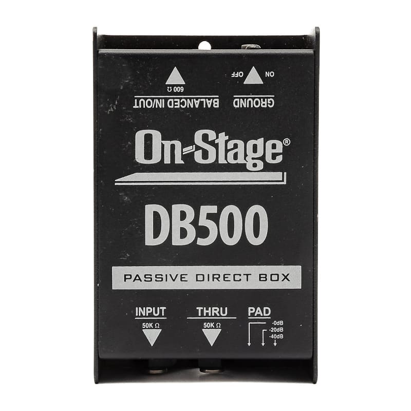 On-Stage DB500 Passive Direct Box - Used (ISS44488) | Reverb