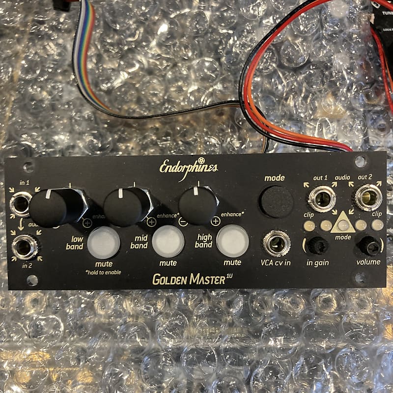 Endorphin.es Golden Master 1U Black | Reverb