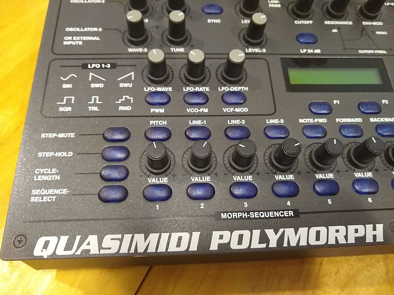 Quasimidi Polymorph Synthesizer / Sequencer | Reverb