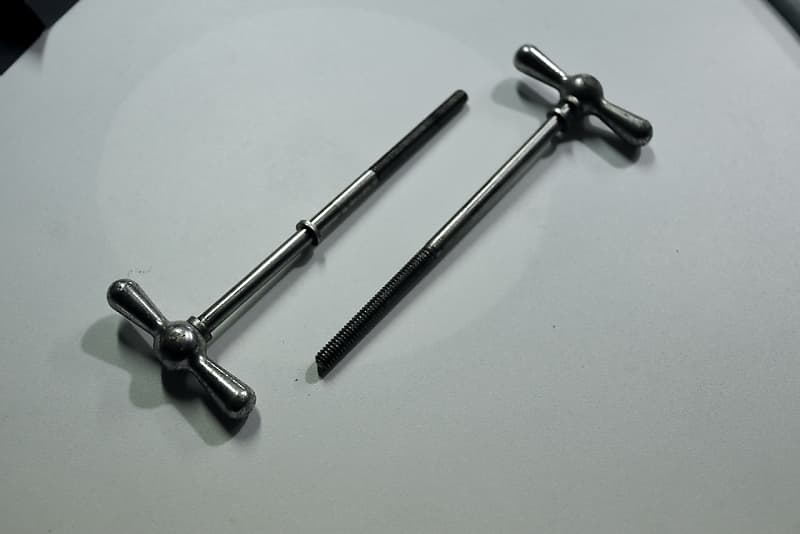 Vintage T-Rods From 1940 Ludwig & Ludwig Bass Drum (One Pair) | Reverb