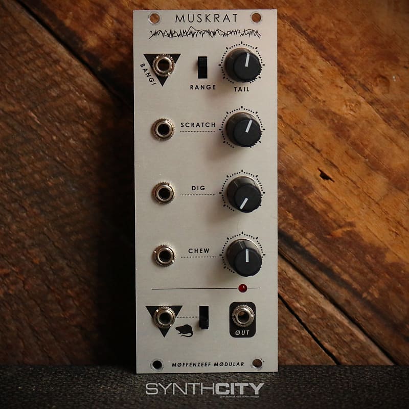 Moffenzeef Modular Muskrat Wavetable Drum Synth | Reverb