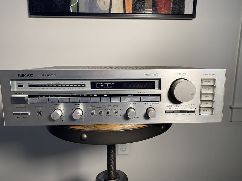 Nikko NR-1000 1970 - 1980 Silver | Reverb