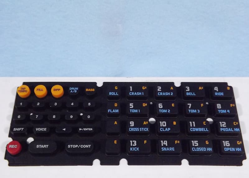 Boss DR-670 parts - Keypad buttons | Reverb