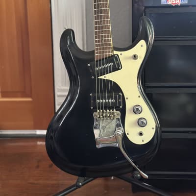 Vintage Mosrite Avenger (Japan) - 1968 - Black | Reverb