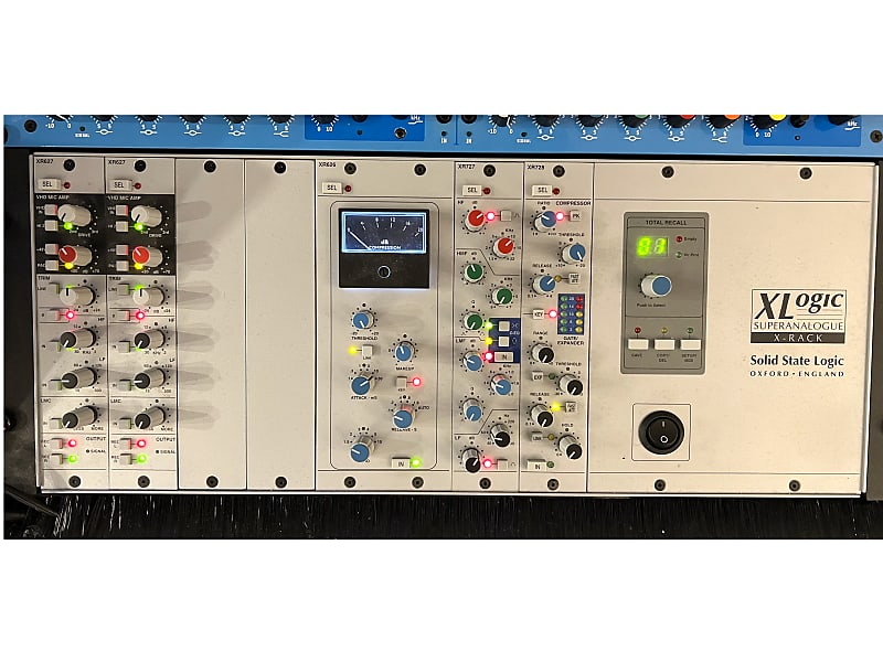 SSL X-Rack, Bus Comp, Stereo EQ, Stereo Dyn, 2x VHD | Reverb Canada