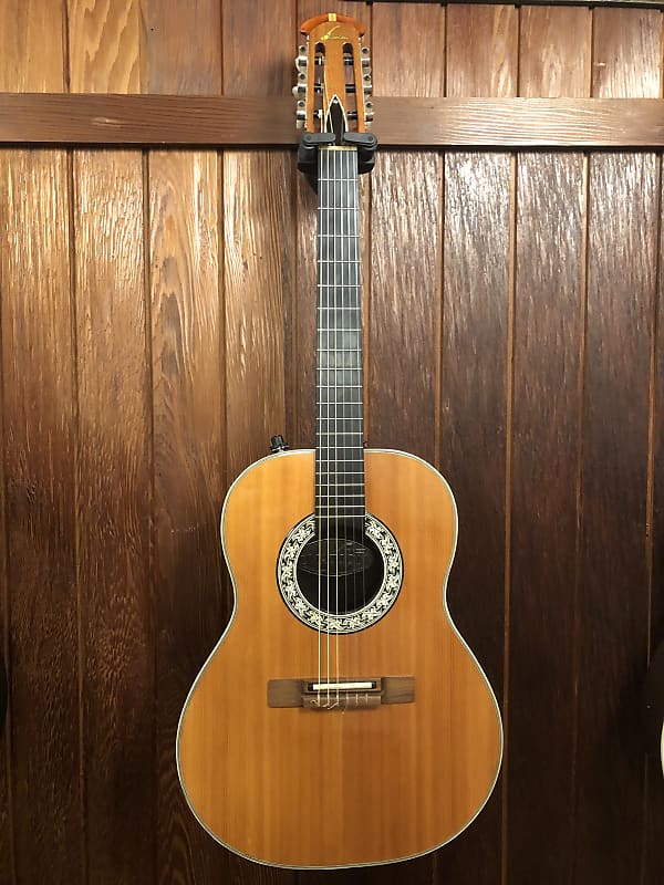 Ovation 1624-4 Country Artist 1977 Natural Nylon String | Reverb
