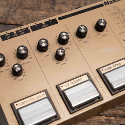 1980s Maxon UE-300 Multi-Effects, CP9 Compressor + TS9 Tube | Reverb