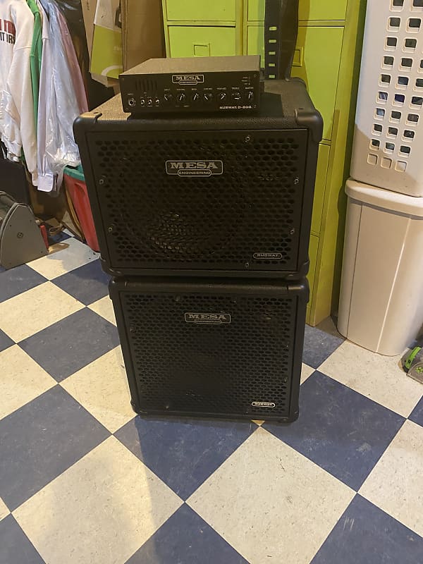 Mesa Boogie Subway D800 amp with / Mesa Boogie Subway 112 / | Reverb