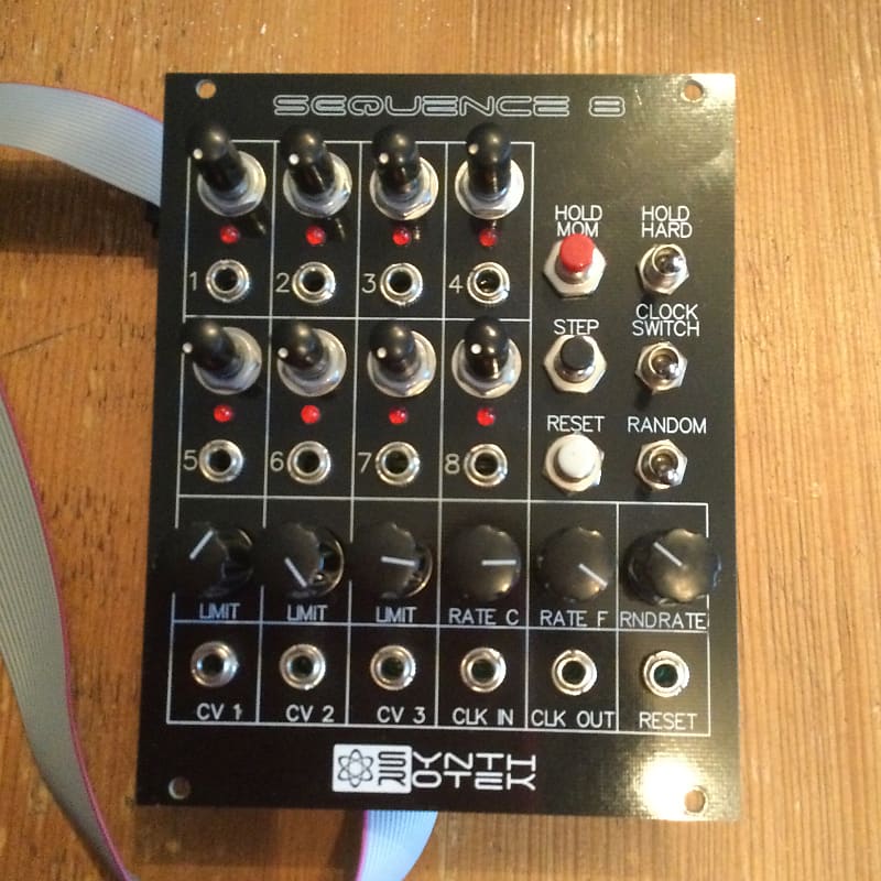 Synthrotek Sequence 8 2021 Black | Reverb