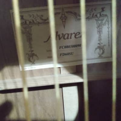 Alvarez FD-60-SU With Padded Case | Reverb
