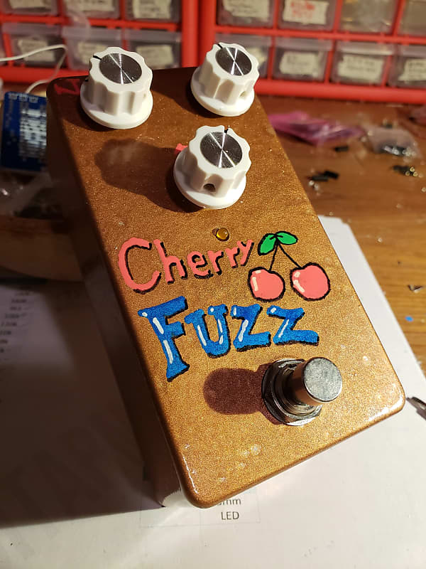 PCB Mania Cherry Fuzz (Frantone Peach Fuzz Clone) - Faecain | Reverb