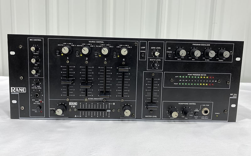 Rane MP24z DJ Mixer 1999-2006 - Black | Reverb