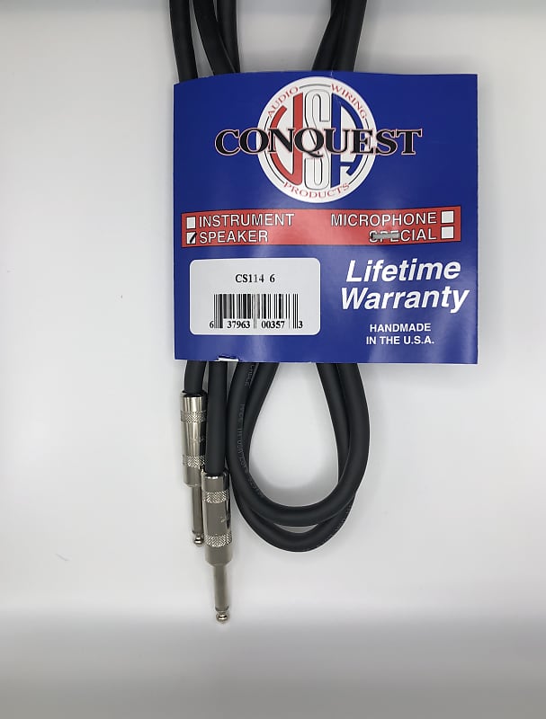 Conquest CS114 6' Speaker Str/Str | Reverb