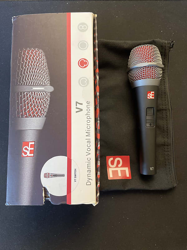 sE Electronics V7 Switch Supercardioid Dynamic Handheld Vocal | Reverb