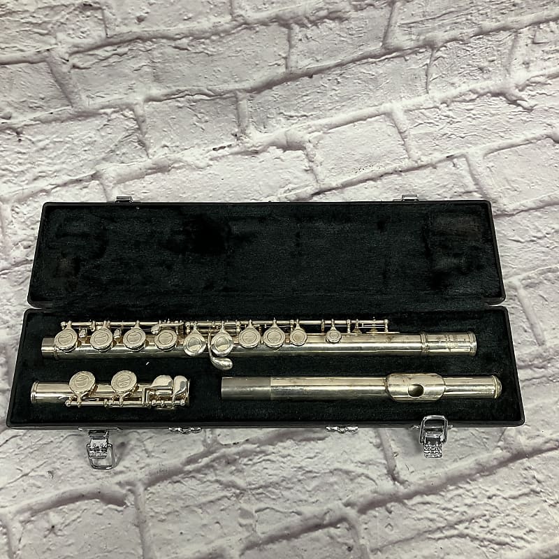 Yamaha 225SII Student Silver Flute | Reverb