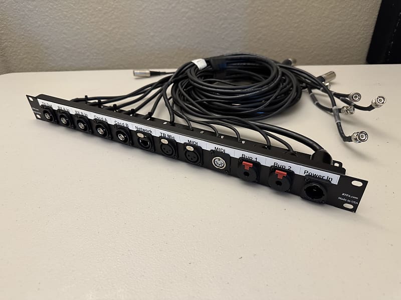 BTPA / Bestronics Custom 1u Patch Panel 2021 - Black | Reverb