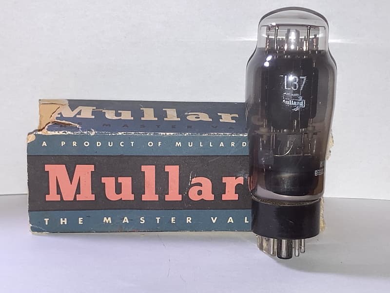 Mullard Blackburn EL37 CV586 6L6GC Tube, NOS/NIB, Tested, | Reverb