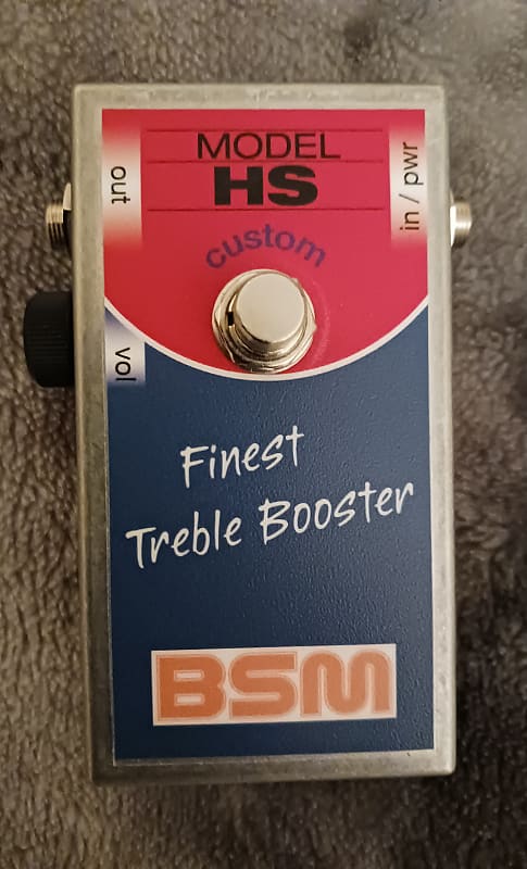 BSM HS-C FINEST TREBLE BOOSTER 2024 | Reverb UK
