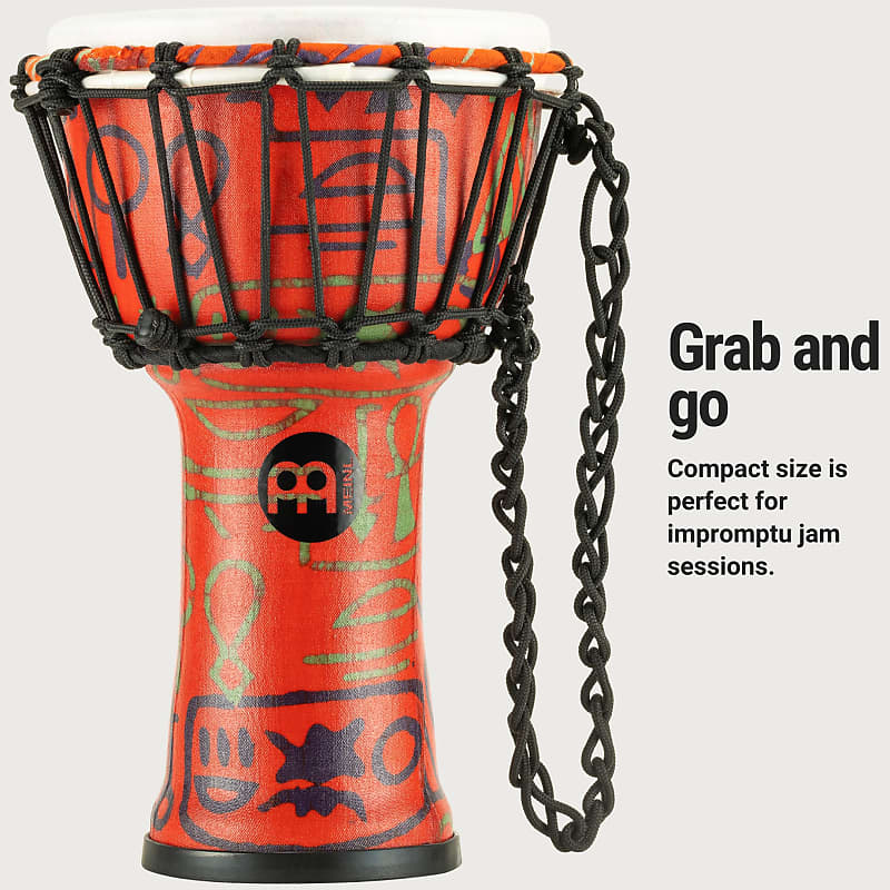 Meinl Percussion Junior Djembe Hand Drum Circle Instrument, | Reverb