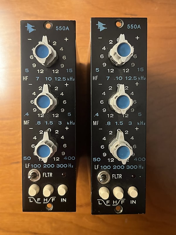 API Original 550a EQ Pair - Huntington 2520s | Reverb