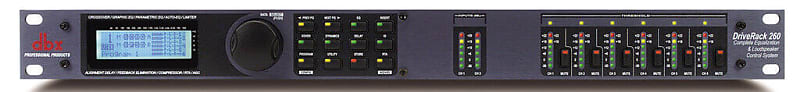 DBX DriveRack 260 Loudspeaker Management System 2 In - 6 Out | Reverb