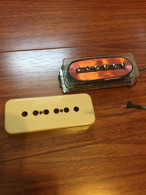 Gibson P90 1968 Clear Bobbin | Reverb
