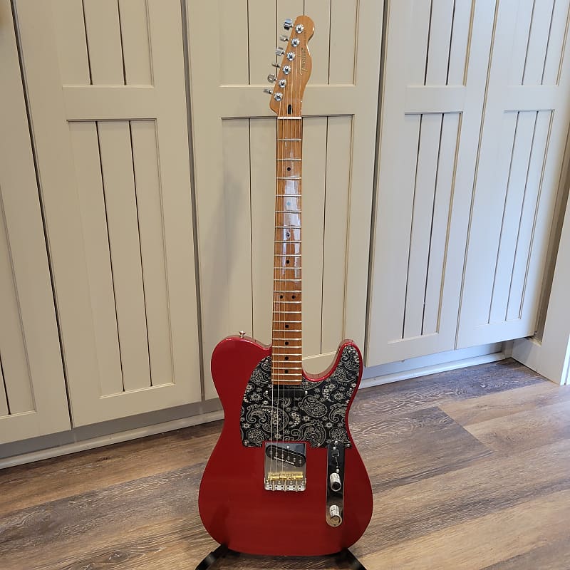 Fender Deluxe telecaster - Candy Apple Red | Reverb