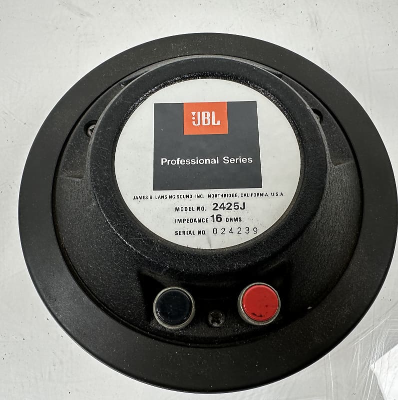 JBL 2425h High Mid range Compression Driver 2425j Black | Reverb