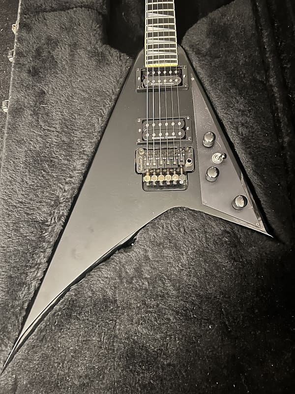 Jackson Rhoads Professional RR1 MIJ 1990 Black | Reverb
