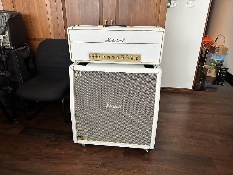 Marshall 100 watt 1997 35th Anniv Half stack | Reverb