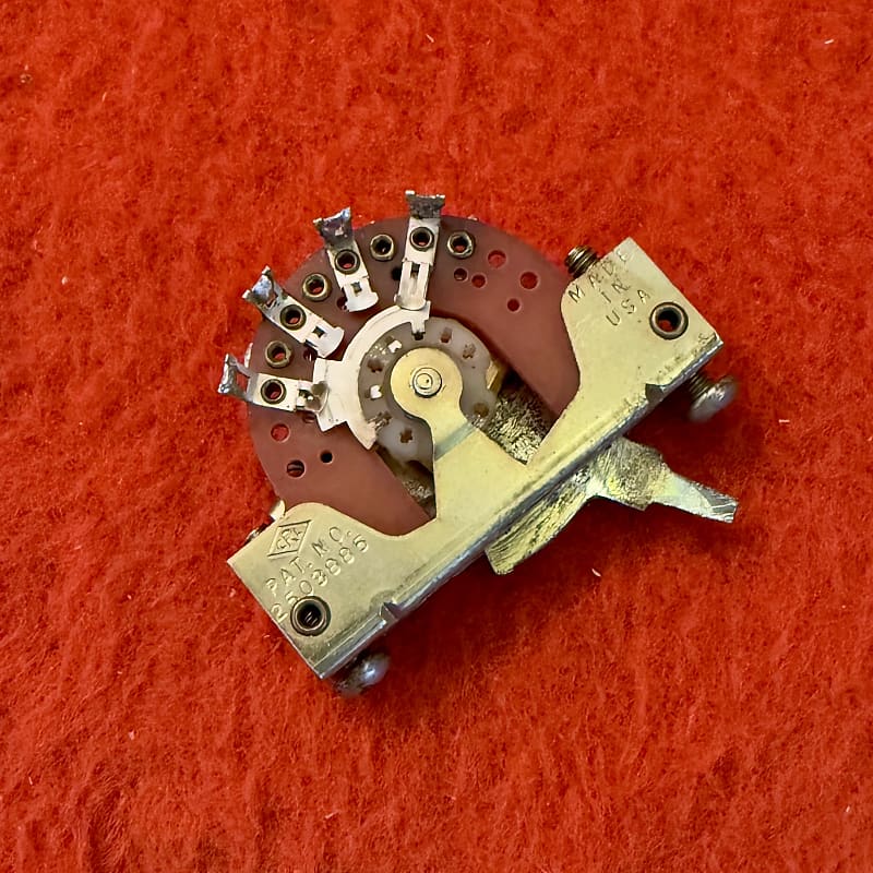 Fender Stratocaster 5 way guitar pickup switch selector 1975 | Reverb