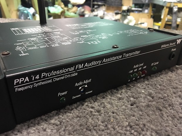 Williams Sound-PPA T4 FM Auditory Transmitter | Reverb