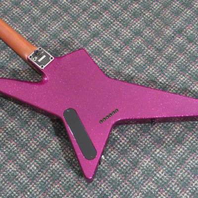 Warmoth Charvel-Style Star USA Made Custom Fuchsia Flake! | Reverb