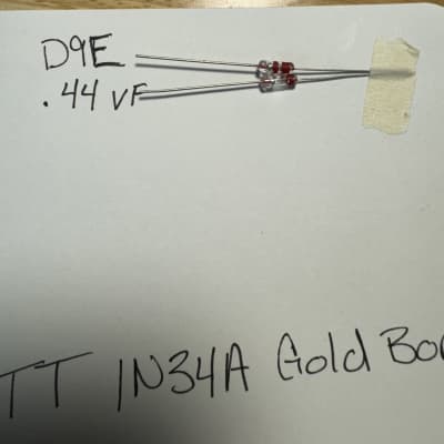 Klon Centaur DIODES MATCH AND MEASURED | Reverb