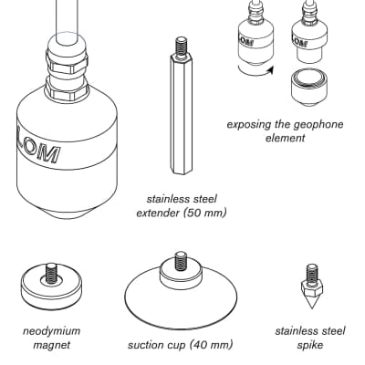 LOM Geofon Omnidirectional Seismic Contact | Reverb Australia