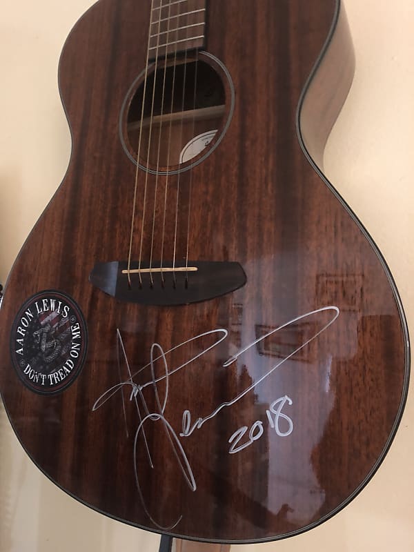 Aaron Lewis signed Breedlove acoustic guitar Breedlove 2016 | Reverb