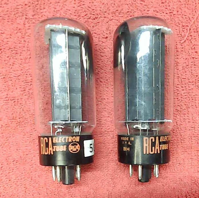 RCA 5U4 Rectifier Tubes Lot of 2 | Reverb
