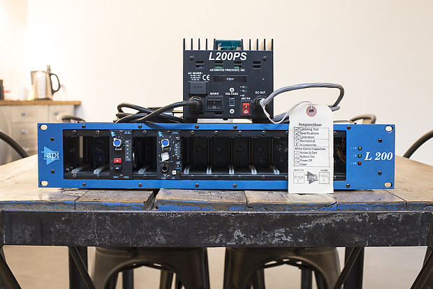 API 200 Series Rack + Modules (212L & 205L) + PSU | Reverb