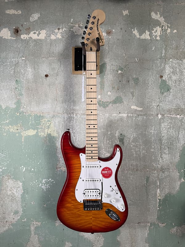 Squier Affinity Stratocaster FMT HSS - Sienna Sunburst | Reverb