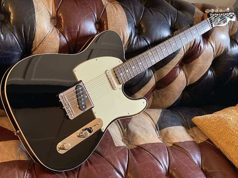 Fender Japan Rare All Black Telecaster Custom with | Reverb Canada