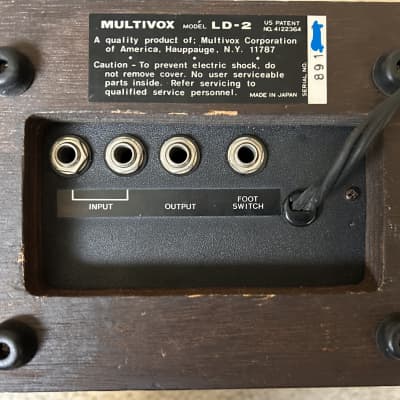 Multivox Little David LD-2 1980's | Reverb