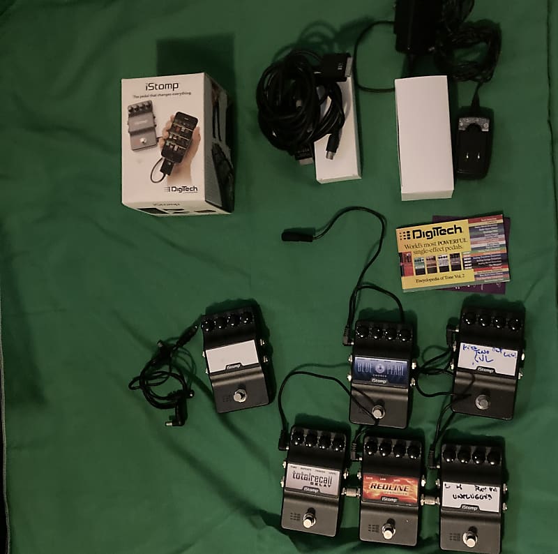 6 DigiTech iStomp pedals + misc. | Reverb