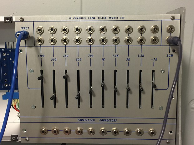 Buchla Clone 295 Comb Filter | Reverb