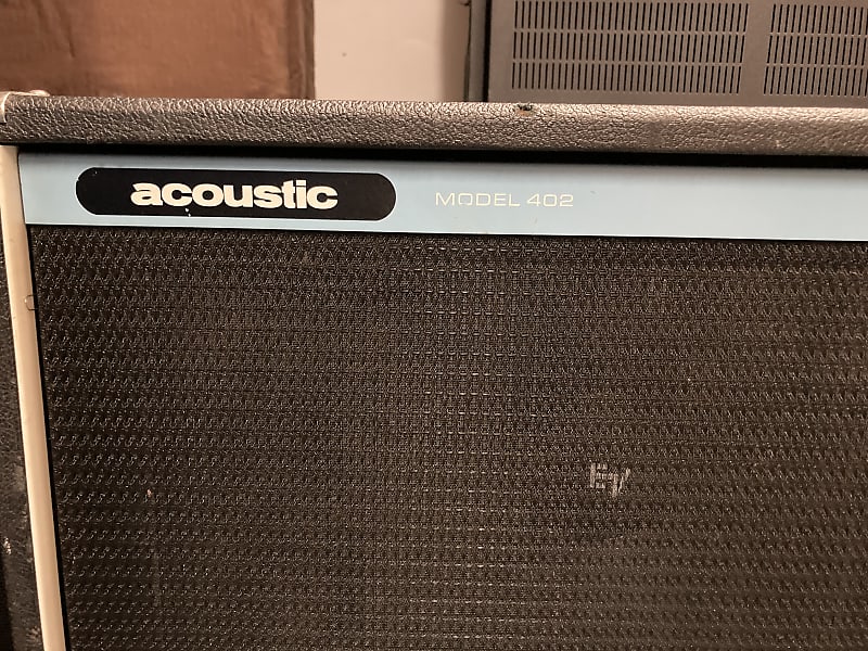 Acoustic 402 2x15” Bass Cabinet 70’s | Reverb