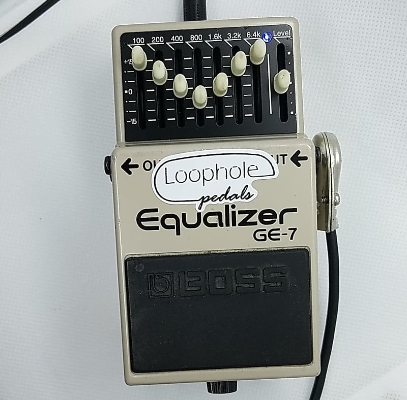 Boss GE-7 Graphic EQ Hifi / Sniper Modded by Loophole Pedals | Reverb