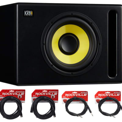 KRK S10.4 10" Powered Studio Subwoofer Generation 4 S10 Sub | Reverb